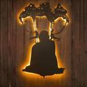 Shree Swami Samarth Gallery Swami Samarth Metal sheet frame with yellow ...