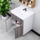 MONTAGE Wash Basin with Cabinet | Waterproof Bathroom Vanity with 2 ...