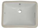 Jaquar CONTINENTAL Series Rectangular Ceramic WASH BASIN | 485x370x205 ...
