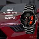 JollyBilly Car wheel watch | Spinning watch | Roatating watch | Gyro watch | Red watch Analog ...