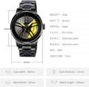 SHEEEN Spinning car wheel rotating gyro wrist watch Car wheel watch ...