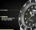 INVICTA 26970 Pro Diver Black Dial Quartz Analog Watch - For Men - Buy ...