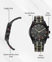 Titan 1805KM03 Neo Black & Gold Analog Watch - For Men - Buy Titan ...