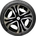 KYZO CAR WHEEL CAP/ WHEEL COVER TIAGO "DOUBLE COLOUR" 14 INCHI Wheel ...