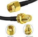 ABONIX RG58 (LMR200) SMA Jumper Cable SMA Male to SMA Female Coaxial ...