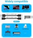 LipiWorld Type C Female to Printer Male Adapter USB C to USB B Convert ...