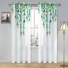 Tramb 152 cm (5 ft) Window Polycotton Semi Transparent Curtain (Pack Of ...
