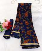 KREZVI Chiffon Paisley Blouse Material Price in India - Buy KREZVI ...