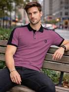 VeBNoR Colorblock Men Polo Neck Pink T-Shirt - Buy VeBNoR Colorblock ...