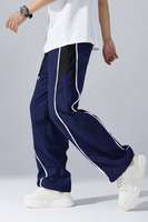 QUTUN Striped Men Grey Track Pants - Buy QUTUN Striped Men Grey Track ...