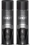 LAYER’R Shot Leonardo Deodorant Spray – For Men (240 ml, Pack of 2)