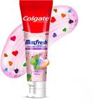 Colgate MaxFresh Rainbow Fresh Gel paste with Heart Shaped Crystals ...