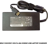 ROTECH SOLUTIONS MSI CHICONY 19V 11.8A 230W USB CHARGER FOR MSI GE66 ...
