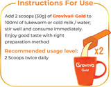groviva Gold Protein Powder for Kids| 46 Key Nutrients | Supports ...