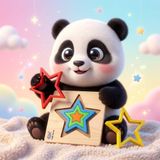 Maskeen Star Shape Sorting Puzzle Vibrant Colors Toddlers Activities ...