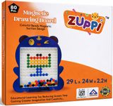 Hallari Kids Magnetic Drawing Board for Kids – 80 Beads | Learning Toy ...