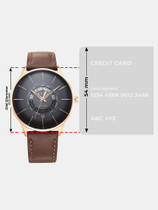 Titan Titan World Time With Date Black Dial Brown LeatherStrap Analog ...