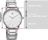 Fastrack Stunners 6.0 Fastrack Stunners White Dial Silver Metal Strap ...