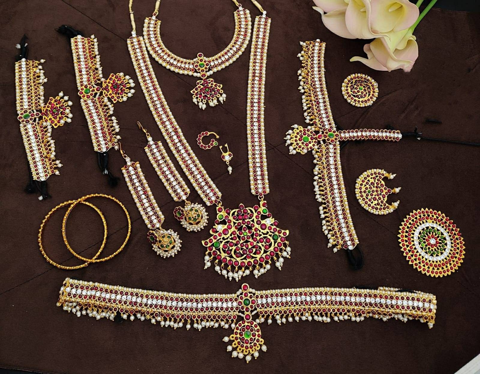 rkj golod covering Alloy Multicolor Jewellery Set Price in India - Buy ...