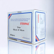 Ashni Steripad for Dressing Sterilised Gauze pad 10cmx10cm 20pcs ...