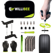 WILLIBEE 8-in-1 Tubeless Tyre Puncher Repair Kit for Car, Bike & SUV ...