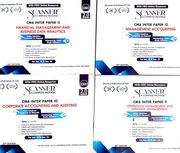 CMA Inter Group 1 Study Material, Set of 4 Books | Scanner: Buy CMA ...