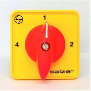 Salzer (L&T) 10A 61196 Cam Operated Rotary Switch S10 B13, 4 Pole ON ...