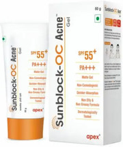 Photostable Sunscreen - SPF 55+ PA+++ SunPharma Acne Sunscreen SPF 55 ...