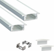 Glow Right Led Profile Light 12mm With out collar 3mtr Aluminium White ...