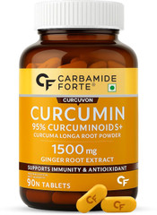 Nakpro Curcumin Tablets with Piperine & 95% Curcuminoids, Anti ...
