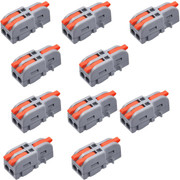 rtsense 3Way Quick Push Electric Wire Connectors,Screwless Quick ...