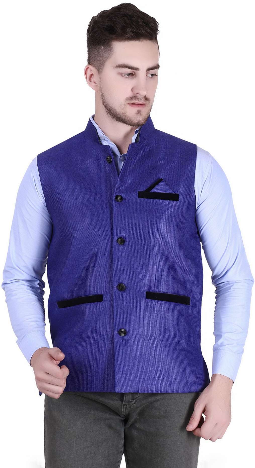 Waistcoats for Men - Buy Gents Waistcoats Online | Shopsy