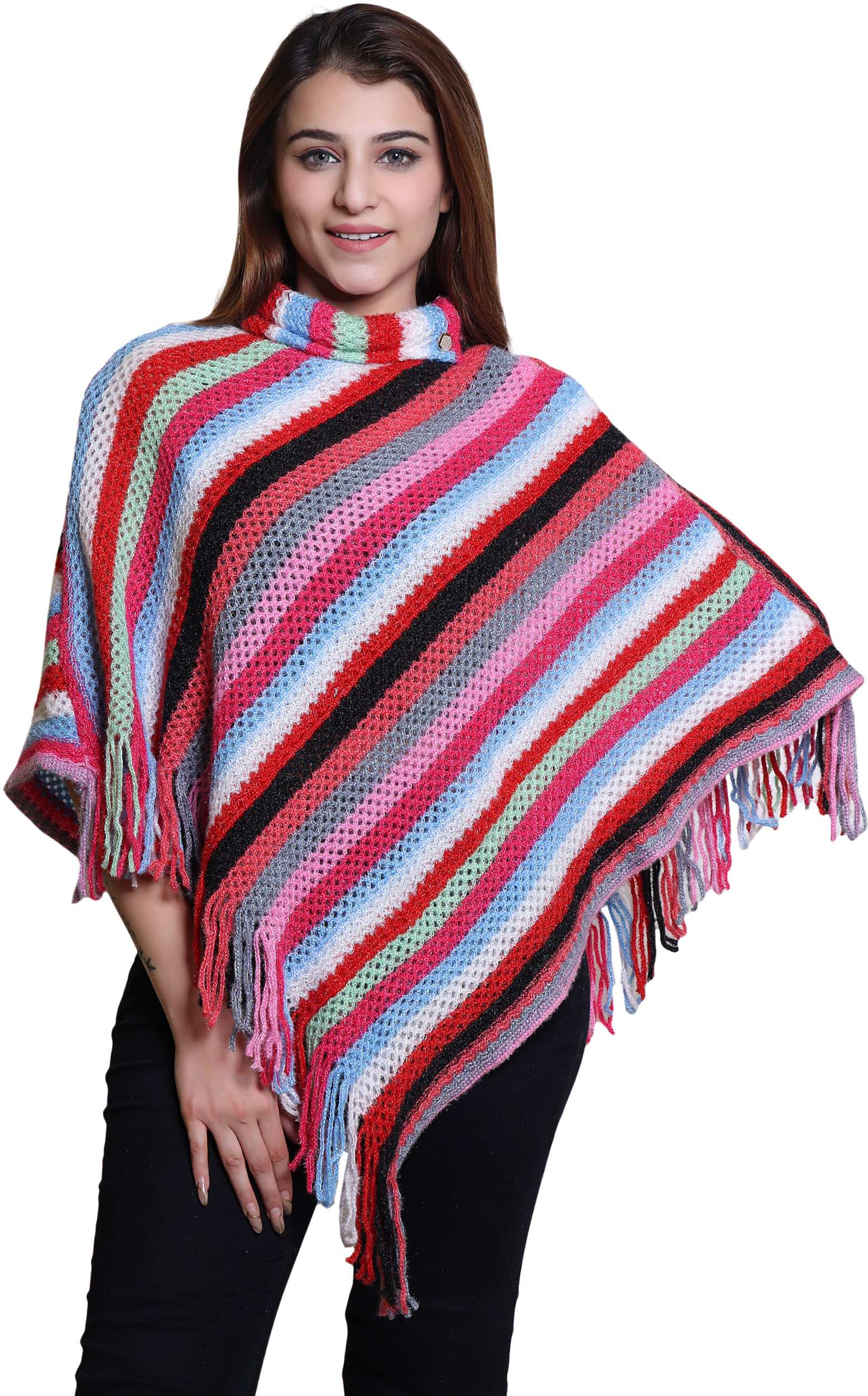 Women Ponchos - Shop Ladies Ponchos Online in India | Shopsy
