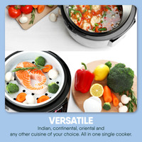 Geek Robocook D5 - 11 in 1 Smart Rice Cooker, Electric Pressure Cooker ...