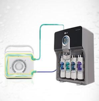 LG WW130NP 8 L RO Water Purifier With Dual Protection Stainless Steel ...