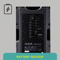 Buy Croma Trolley Music System CREY3024 SFPX2000 with Mic 240 W ...