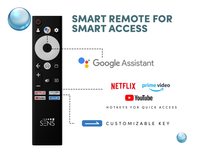 SENS Dwinci 140 cm (55 inch) QLED Ultra HD (4K) Smart Google TV with ...