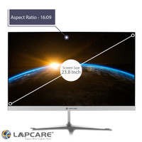LAPCARE 60.45 cm (24 inch) Full HD LED Backlit IPS Panel with Metal ...