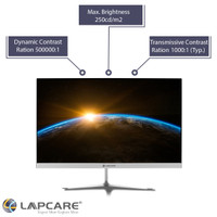 LAPCARE 60.45 cm (24 inch) Full HD LED Backlit IPS Panel with Metal ...