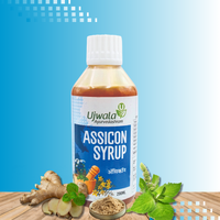 UJWALA AYURVEDASHRAM Assicon Syrup,Acidity relief, Stomach Heaviness ...