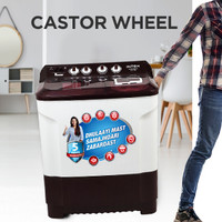 Intex 8 kg With Air Dry Technology, Pulsator Design, Magic Filter Semi ...