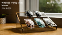 ZEBRONICS Sheer Wireless Ambidextrous Optical Mouse Rechargeable ...