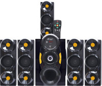 Buy Target TT-D5142 FM-USB-BT 5.1 Channel Multimedia Speakers 6.5" SUBWOOFERS 165 W Bluetooth ...