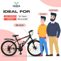 VESCO Drift NXG 26T MTB with Gear for Adults 26 T (inch) Mountain Cycle Price in India - Buy ...