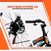 LEADER Beast 29T Multispeed (7 Speed) Bike & Dual Disc Brake 29 T (inch ...