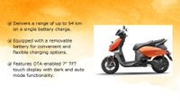 VIDA V2 Lite Electric Scooter by Hero MotoCorp Booking for Ex-Showroom ...