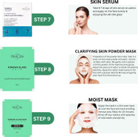 TWACHA 10 Steps Facial Kit for KOREAN GLASS SKIN with Glycolic ...