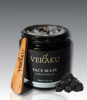 veraku Face Mask with coffee and Charcoal, Helps to De-Tan (Wash Off ...