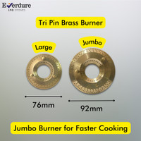 Everdure 2 Burner Double Decker (Brass Burner) Stainless Steel Manual ...