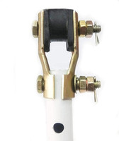 TOWINO Heavy Duty Steel Rubber Fan to Ceiling Hook Attach Clamp with ...